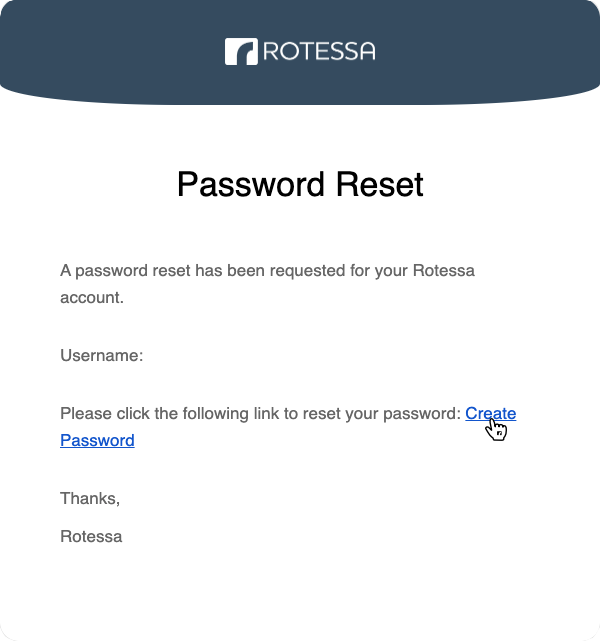 Reset Password